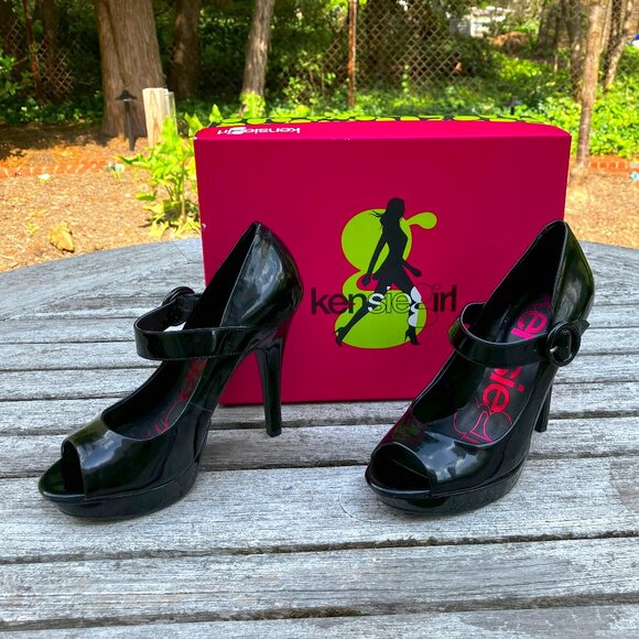 Kensie Girl | Shoes | Kenise Girl Achava Mary Jane Peeptoe Platform ...
